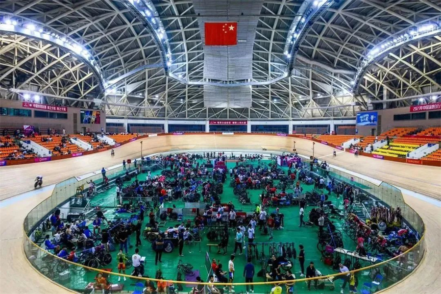 Zhejiang Cycling Track rider hits national record_The 19th Asian Games ...