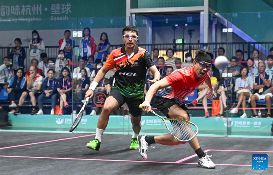 Highlights of "Exciting Hangzhou" Asian Squash Mixed Doubles Tournament ...
