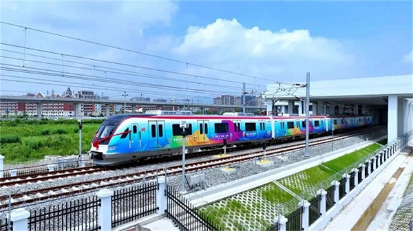 Wenzhou's Line S2 begins operating_The 19th Asian Games Hangzhou