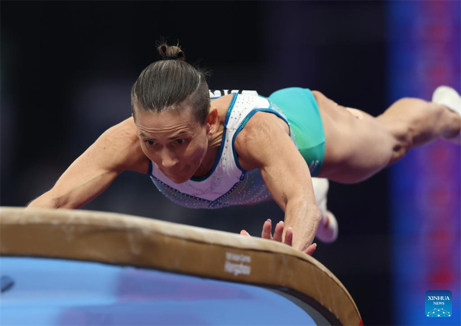 Chusovitina finishes fourth in Asiad, targeting Paris_The 19th Asian ...