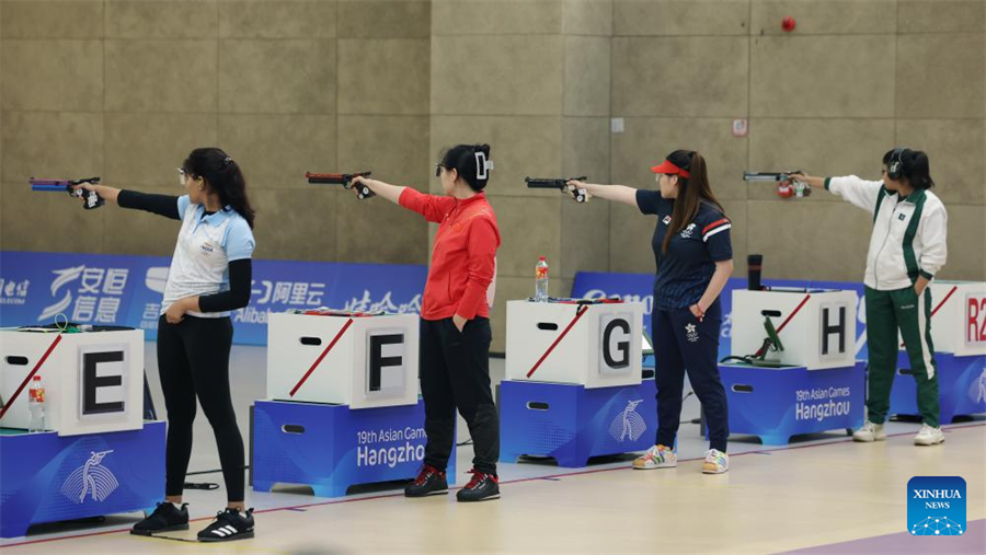 China, India bag 2 shooting golds each at Hangzhou Asiad_The 19th Asian ...