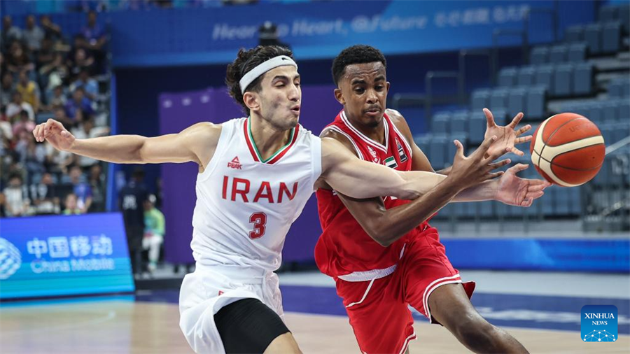 Hangzhou Asiad Men's Basketball Preliminary Round: Iran vs. UAE_The ...