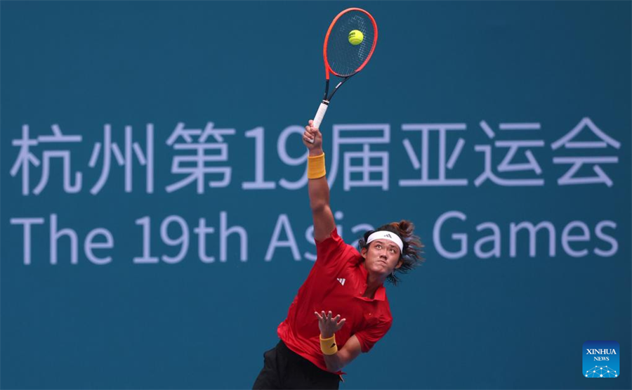 Highlights of tennis matches at Asiad_The 19th Asian Games Hangzhou