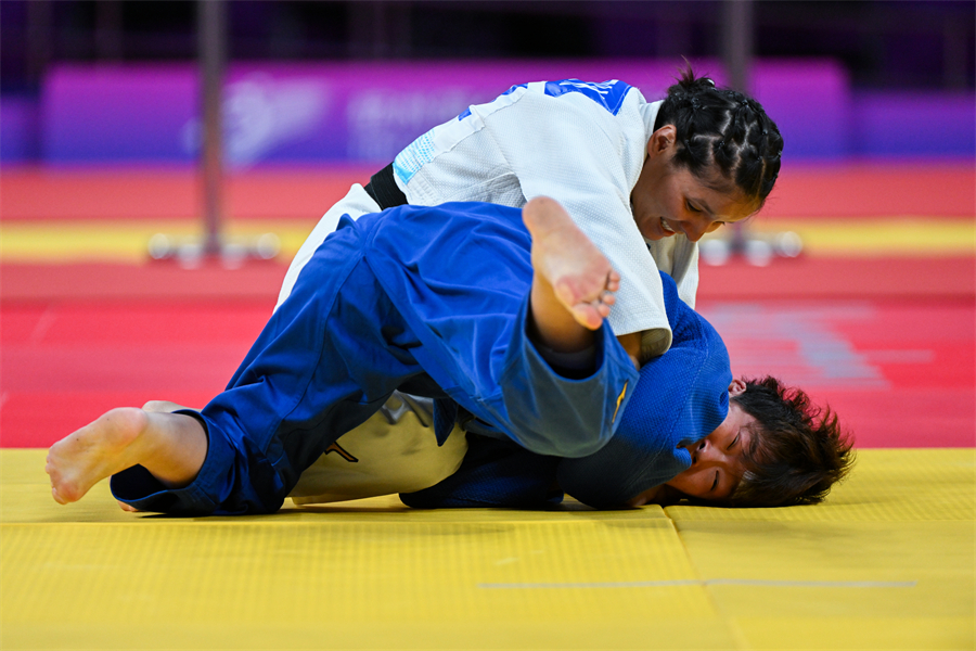 Highlights of Women's -48kg and Men's -60kg of Judo at Hangzhou Asian ...