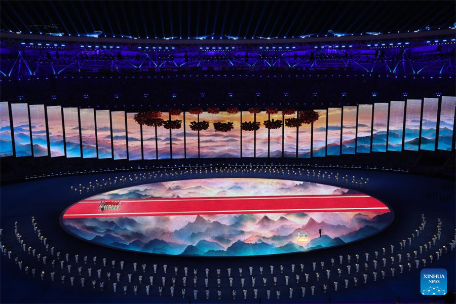 4th Asian Para Games opens in Hangzhou, E China_The 4th Asian Para Games