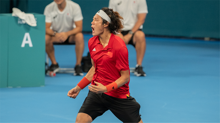 创造历史！中国选手张之臻获杭州亚运会网球男子单打金牌