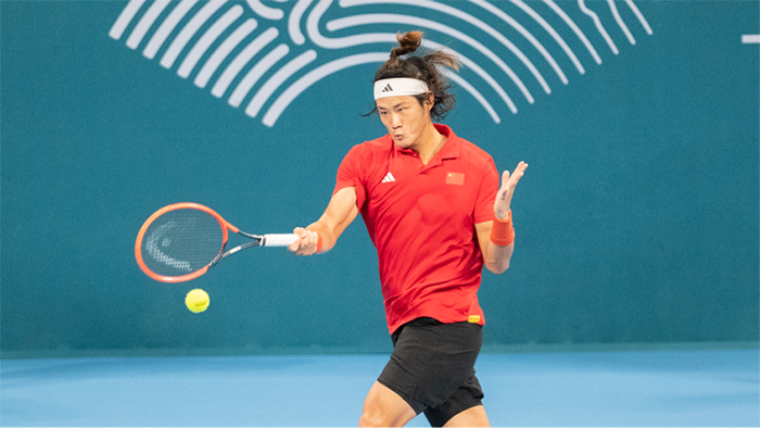 创造历史！中国选手张之臻获杭州亚运会网球男子单打金牌